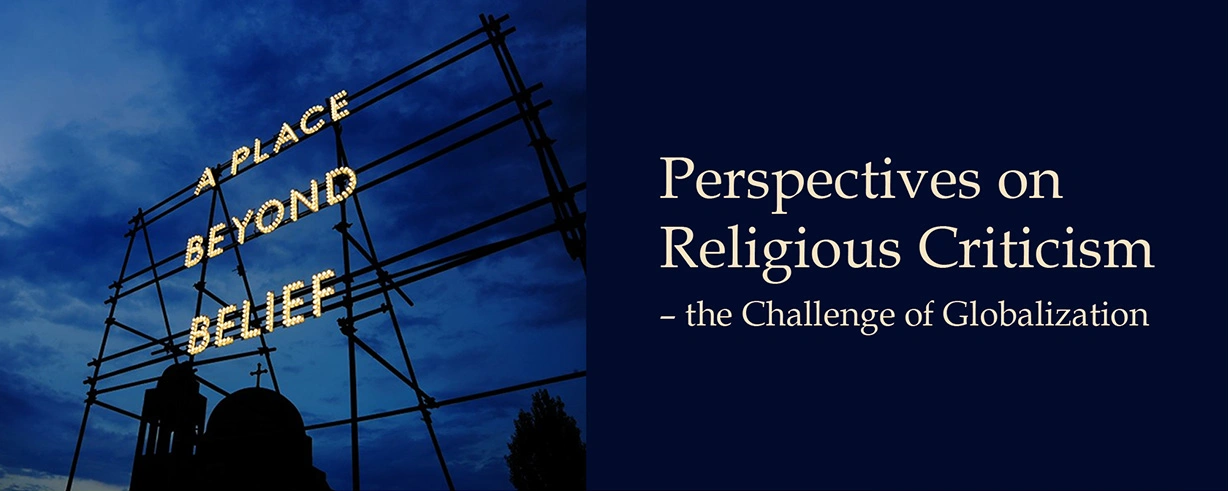 Perspectives on Religious Criticism - the Challenge of Globalization ...